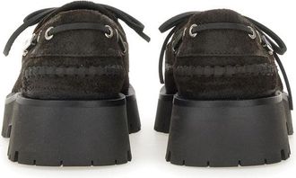 Alexander Wang Leather Moccasin Loafer - Brown