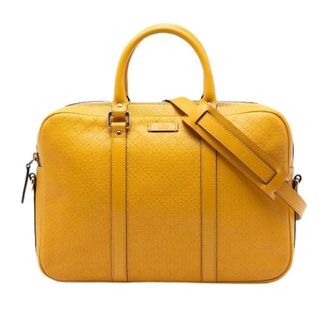 Gucci Sac daffaires vintage doccasion - Femme - Pre-owned - Jaune - Taille: ONE Size