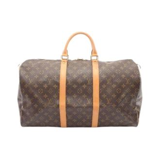 Louis Vuitton unisex, Pre-owned, Brun, Taille: ONE Size Pre-owned Keepall 50 Monogram Boston Bag