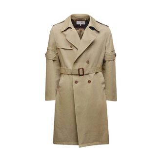 Maison Margiela Trench Manteaux - Homme - Manteaux - Beige - Taille: L