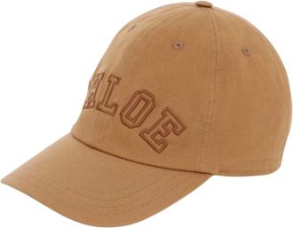 Chlo&eacute; unisex, Accessoires, Brun, Taille: M Signature Cap