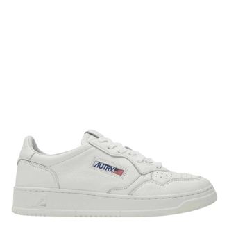 Autry Femme, Chaussures, Blanc, Taille: 36 EU Medalist Low