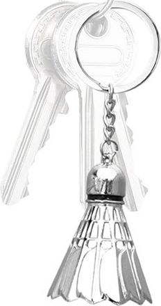 Generic Lot de 3/5 porte-clés de badminton, porte-clés élégant en métal, porte-clés souvenir de badminton, porte-clés en métal, porte-clés de badminton, porte