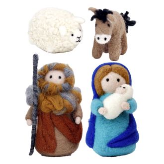 Generic Tuxxjzm Weihnachtsschmuck aus Filz, Filzschmuck f&uuml;r den Weihnachtsbaum, Anh&auml;nger-Filzfiguren-Bastelset, Festliches Weihnachts-Bastelzubeh&ouml;r, Weihnacht