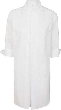 Yohji Yamamoto Hemd - Wei&szlig;