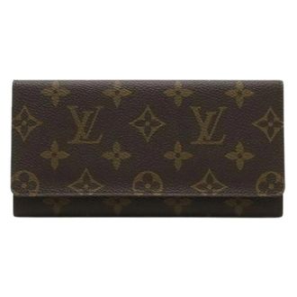 Louis Vuitton Pre-owned Monogram Long Wallet - - Pre-owned - Damen - Braun - ONE SIZE