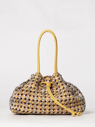 Borbonese Sac d&eacute;paule La Nido en nylon recycl&eacute; tiss&eacute; &agrave; motif quadrill&eacute;