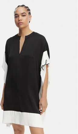 Karl Lagerfeld Strandkleid B2W13016 Schwarz Loose Fit