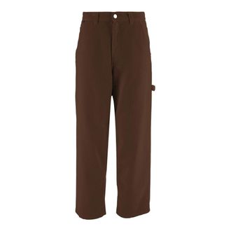 Haikure Rippstrick-Samthose - - Trousers - Damen - Braun - W24
