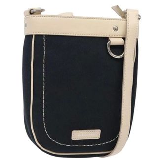 Burberry Pre-owned Toile sacs-ports-paule - Femme - Pre-owned - Bleu - Taille: ONE Size