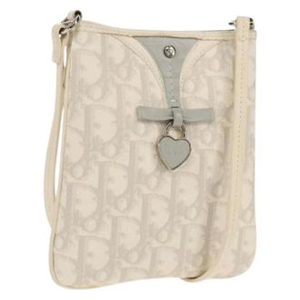 Dior Sac bandouli&egrave;re vintage Pre-owned - Femme - Pre-owned - Blanc - Taille: ONE Size