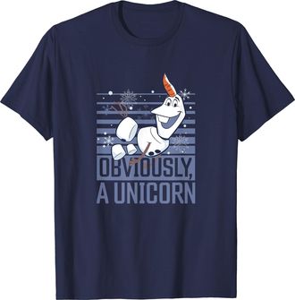 Disney Frozen 2 Olaf Obviously A Unicorn T-Shirt