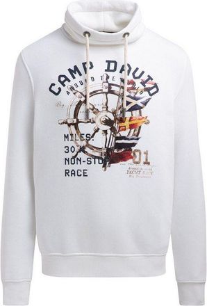 Camp David Sweater mit Stehkragen