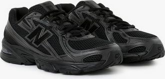 New Balance U74BO2 - Schwarze Turnschuhe