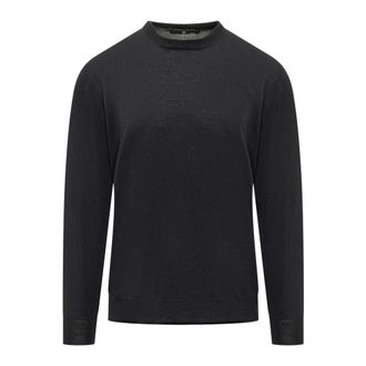 FILIPPO DE LAURENTIIS Round-Neck Strickwaren - - Knitwear - Herren - Blau - 2XL