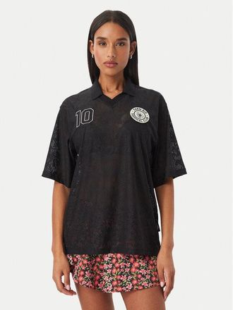 adidas T-Shirt Farm Rio KR0238 Schwarz Loose Fit