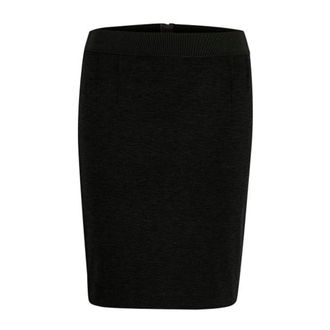 Inwear Jupe Noire Ajust&eacute;e Olally 30100299 - Femme - Jupes - Noir - Taille: 34 FR
