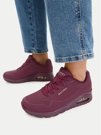 Skechers Sneakers Uno Stand On Air 73690/PLUM Dunkelrot
