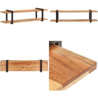 vidaXL Vidaxl - TV-Schrank 160x40x40 cm Akazie Massivholz - tv Schrank - Holzm&ouml;bel - Wohnzimmerm&ouml;bel - Lowboard - Akasieholzk&uuml;che - Home & Living