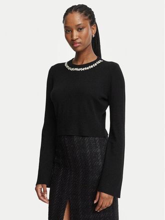 Rinascimento Rinascimento Bluse CFM0012303003 Schwarz Cropp Fit