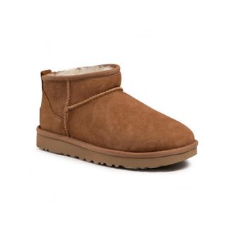 UGG La Classic Ultra Mini - Femme - Chaussures - Brun - Taille: 37 EU