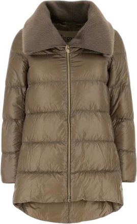 Herno Doudoune matelass&eacute;e - Femme - Manteaux - Brun - Taille: 44 FR