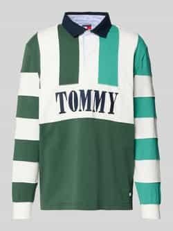 Tommy Jeans Relaxed Fit Poloshirt aus reiner Baumwolle