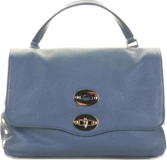 Zanellato petit sac à main Postina en cuir - Bleu