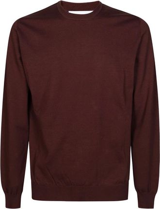 Alpha Studio Homme, Pulls, Brun, Taille: XL T-Shirt Girocollo ML