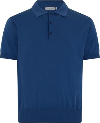 Canali Homme, Tops, Bleu, Taille: M Polo &agrave; manches courtes