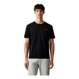 Paul & Shark Logo Patch T-Shirt - - Tops - Herren - Schwarzk - 2XL