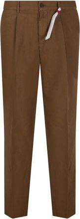 Santaniello Homme, Pantalons, Brun, Taille: M Irno Pant