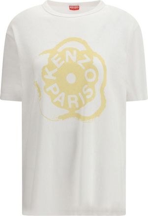 Kenzo Wei&szlig;es Baumwoll-T-Shirt