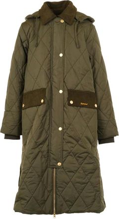 Barbour Femme, Manteaux, Vert, Taille: 42 FR Meredith Quilted Jacket