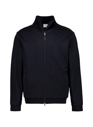Bogner Herren Sweatjacke schwarz unifarben