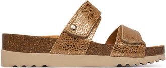 Scholl Pantoletten Scholl Lusaka 2.0 MF00879 Goldfarben