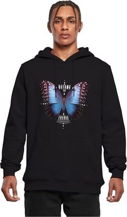 Mister Tee Become The Change Butterfly Sweat &agrave; Capuche pour Homme, XL, Noir, Noir, XL