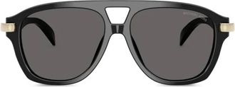 Michael Kors Femme, Accessoires, Noir, Taille: 56 MM Lunettes de soleil