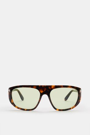 Tom Ford Herren - Sonnenbrille Edward dunkelbraun gemustert/oliv