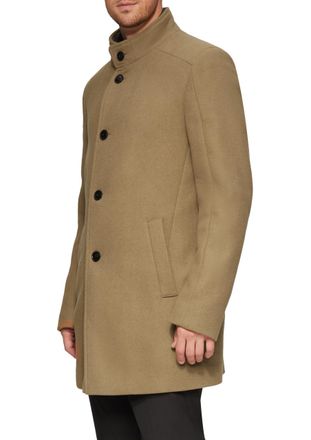 s.Oliver Black Label Herren 2149194 Mantel mit fixiertem Stepp-Einsatz, 85W0, 56