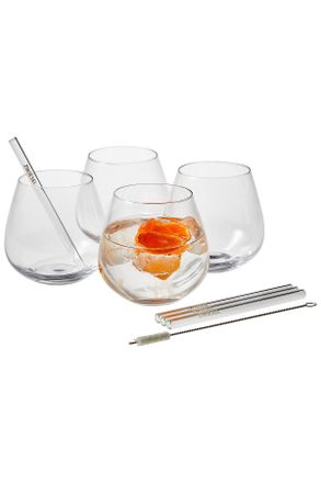 Schott Zwiesel Gl&auml;serset After Work Drinks, Klar, Glas, 9-teilig, 587 ml, Gr&uuml;ner Punkt, Essen & Trinken, Gl&auml;ser, Gl&auml;ser-Sets