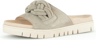 Gabor Damen Pantoletten, Frauen Slipper,Best Fitting,Freizeitschuhe,Schlupfschuhe,schluepfschuhe,Slip-ons,Backless Slipper,Schilf,40 EU / 6.5 UK