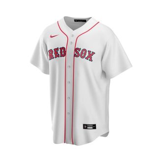 Nike Wei&szlig;es Red Sox MLB Baseballtrikot - - Sport - Herren - Wei&szlig; - S