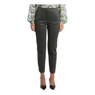 iBlues Cropped Pantalons - Femme - Pantalons - Vert - Taille: 40 FR