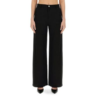 Moschino Damen, Hosen, Schwarzk, LGr&ouml;&szlig;e