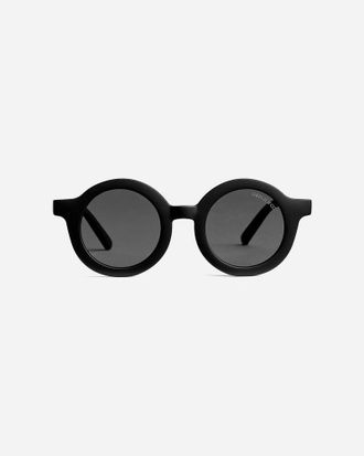 Arket Runde Sonnenbrille Von Grech & Co. -Schwarz