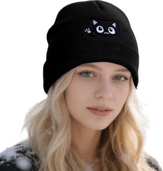 Generic Bonnet Femme Hiver Bonnet Femme Chapeau Femme Hiver Confortable Classique - Trappeur Hiver avec Doublure Souple, Cache-Oreilles &Eacute;pais, Id&eacute;al pour Temp