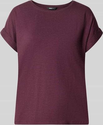 Only Regular Fit T-Shirt aus Viskose-Mix Modell MOSTER