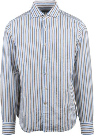 Alessandro Gherardi Homme, Chemises, Multicolore, Taille: 6XL Casual Shirt