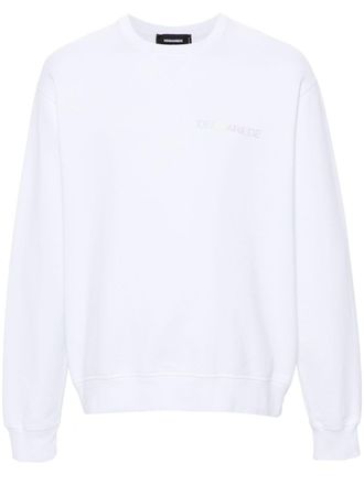Dsquared2 Palm Beach Sweatshirt - Wei&szlig;